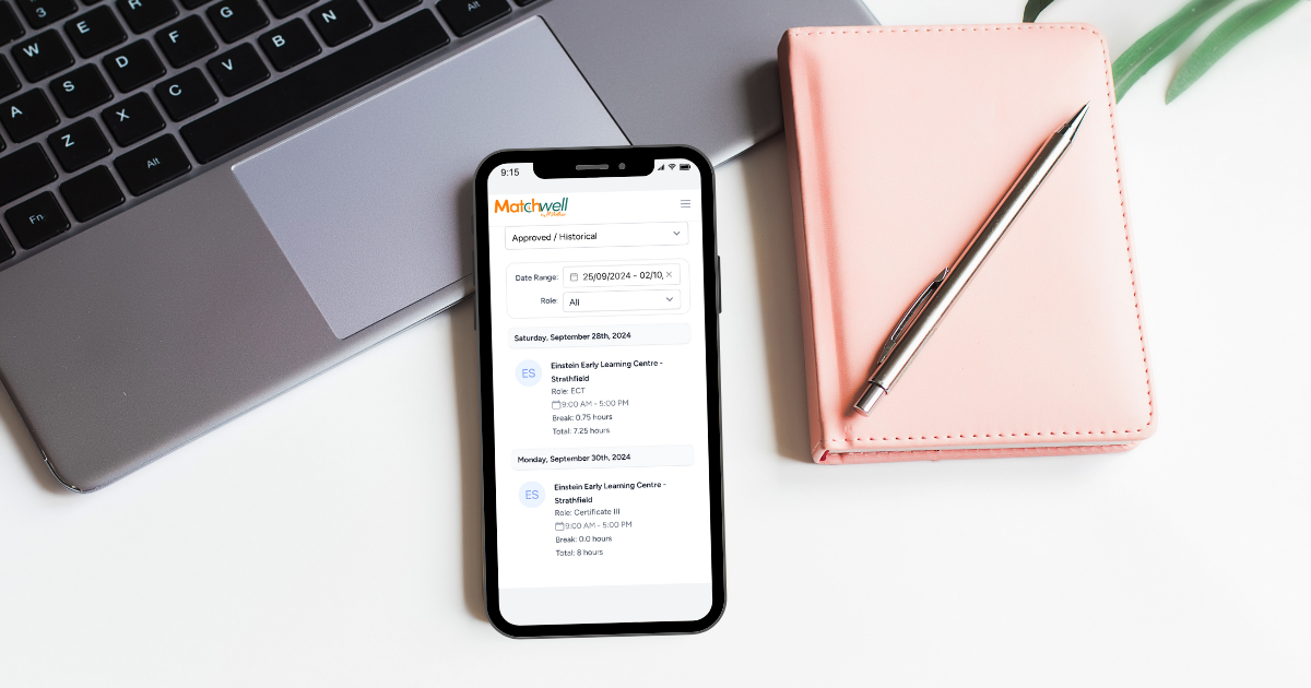 No More Paperwork: Matchwell Simplifies Timesheets for Educators | McArthur