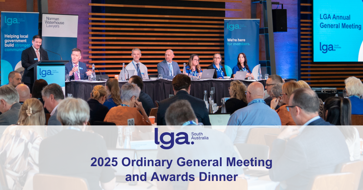 McArthur Sponsors 2025 LGA SA OGM | Supporting Councils | McArthur